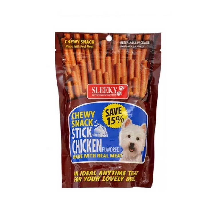 Sleeky | Chewy Stick Chicken Dog Treats 175g – Pet Lovers Centre ...