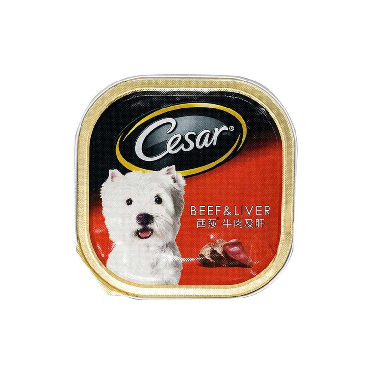 Cesar | Beef & Liver Flavor Wet Dog Food 100g – Pet Lovers Centre ...