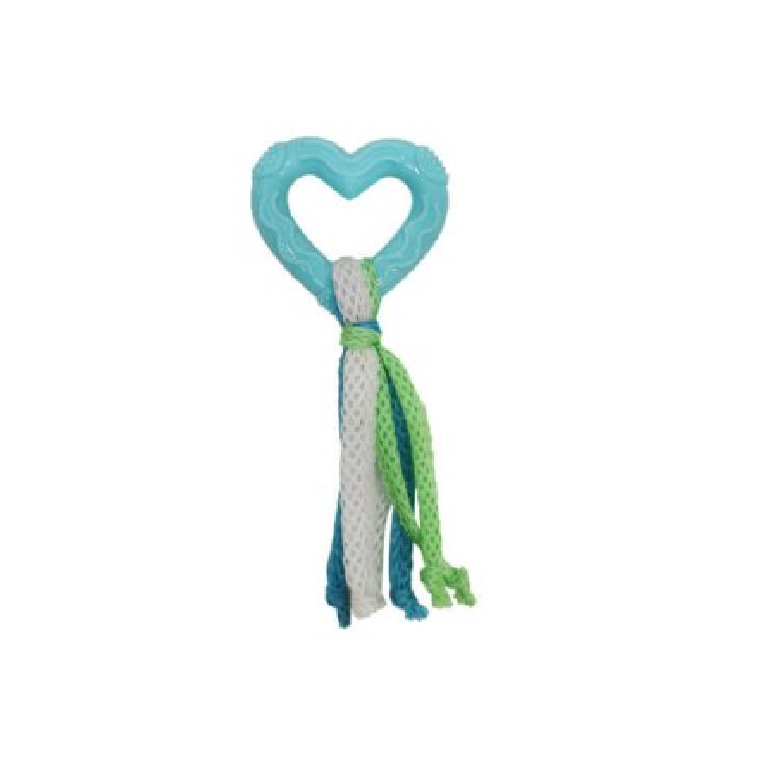 Feline Clean | Tpr Heart Teether With Flossy Streamers Cat Toy – Pet ...