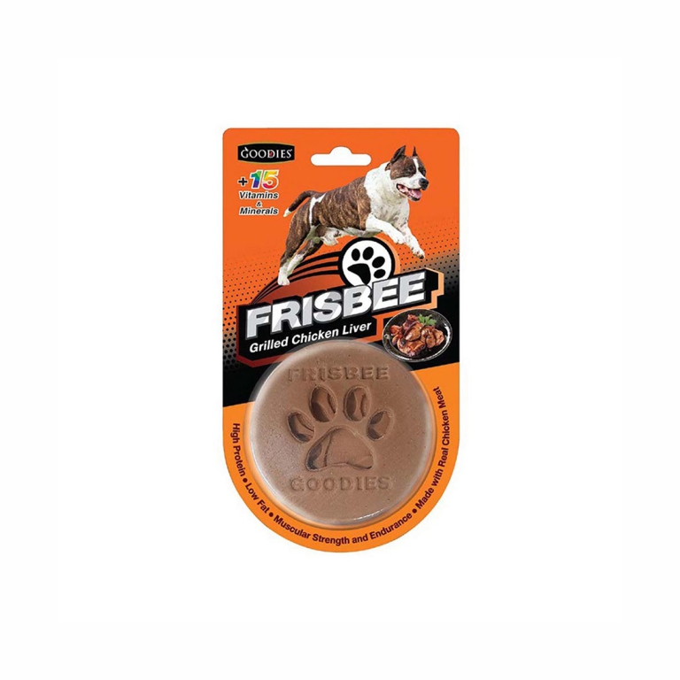Goodies | Frisbee Chicken Liver Dog Treats 5pcs – Pet Lovers Centre ...