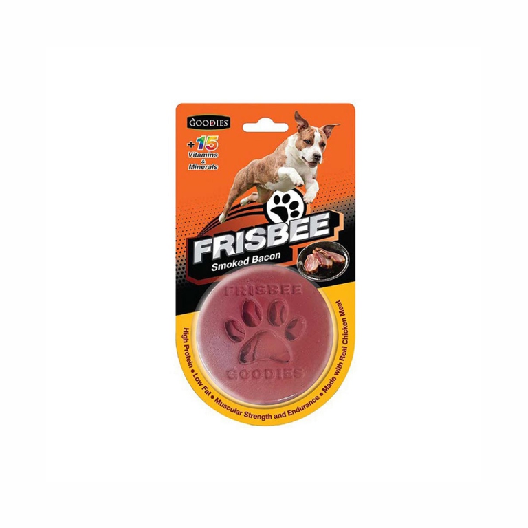 Goodies | Frisbee Smoked Bacon Dog Treats 5pcs – Pet Lovers Centre ...