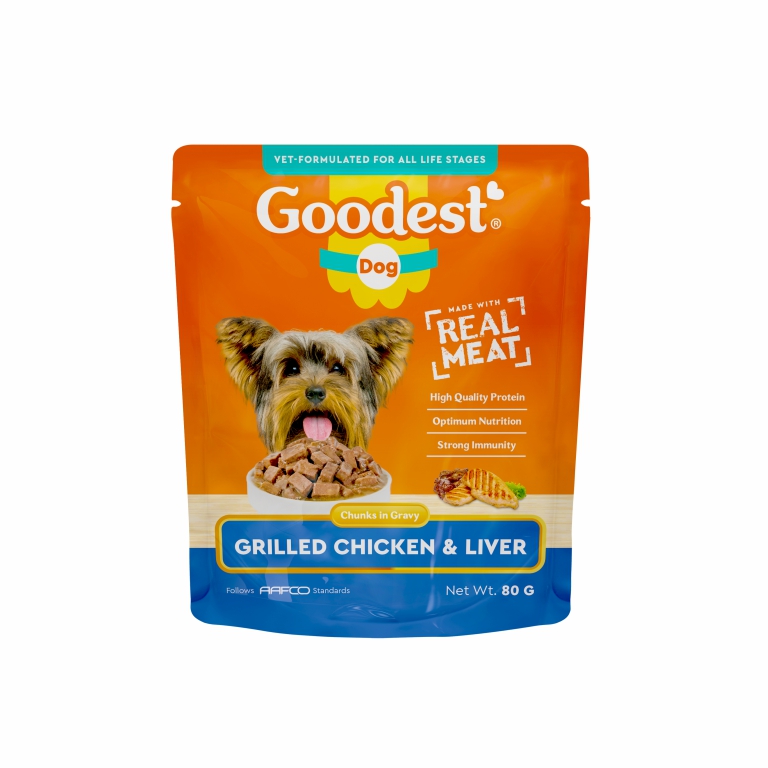 Goodest | Grilled Chicken Wet Dog Food Pouch 80g – Pet Lovers Centre ...